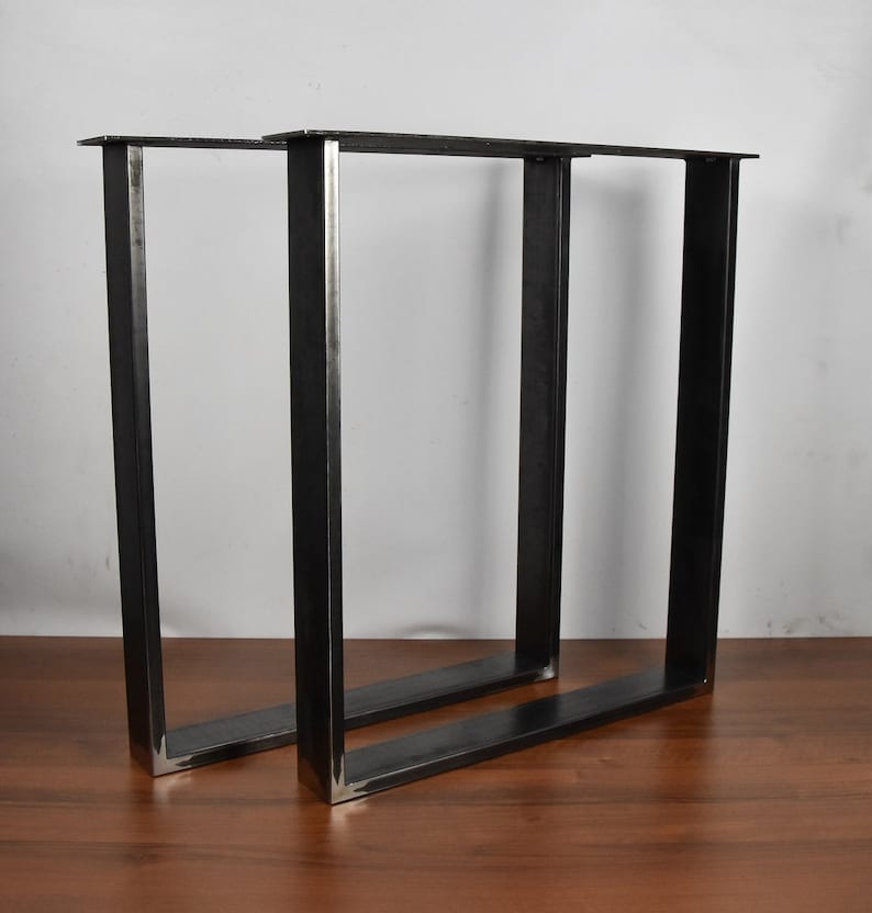 Metal Dine Table Legs 2 Legs Table Legs Metal Legs Dining - Etsy