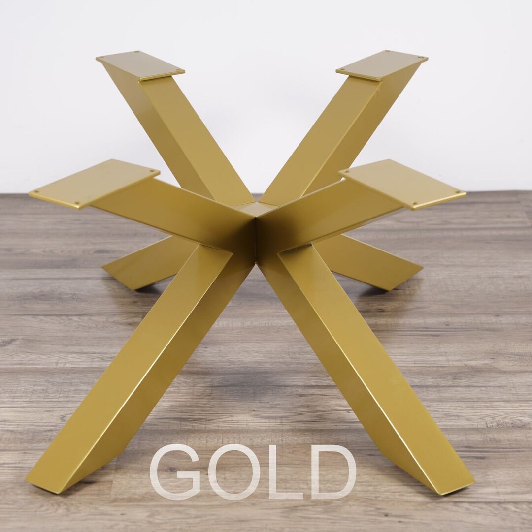 Metal Table Base for Round Tabletop, Round Coffee Table Base, Spider ...