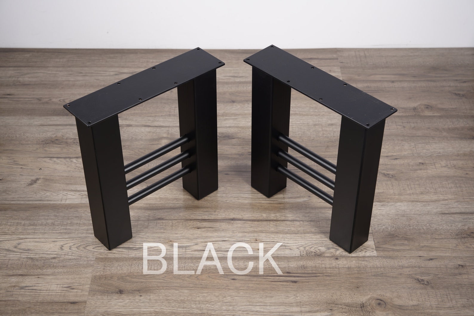 Metal Dining Table Legs set of 2. Steel Table Legs. Table | Etsy