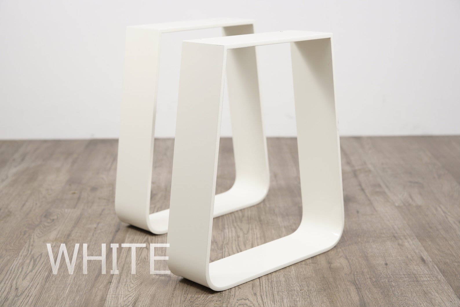 Trapezoid Metal Dining Table Legs / Bench Legs set of 2 - Etsy