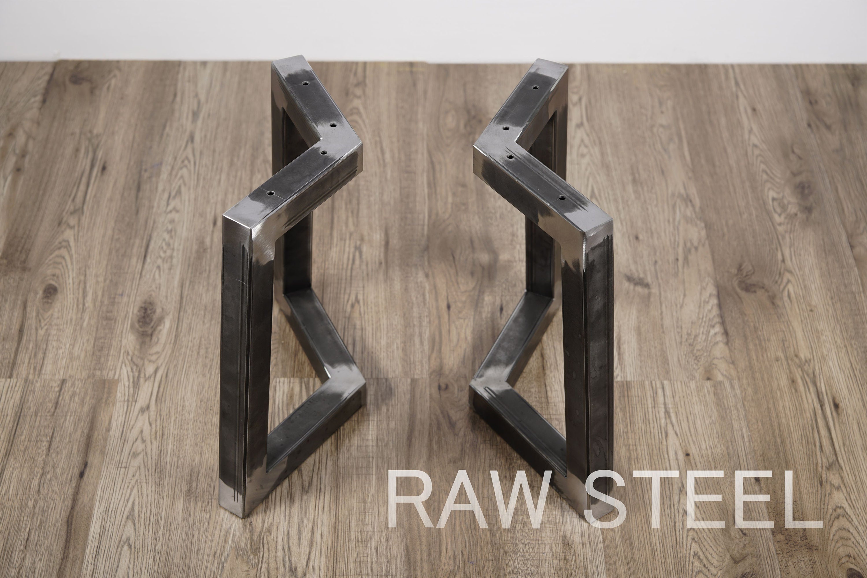 Bench Legs, Coffee Table Base, Set of 2, Steel Bench Legs, Steel Coffee ...