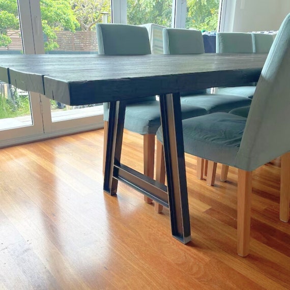 Industrial I Beam Table RCC Furniture Industrial Furniture | Dining