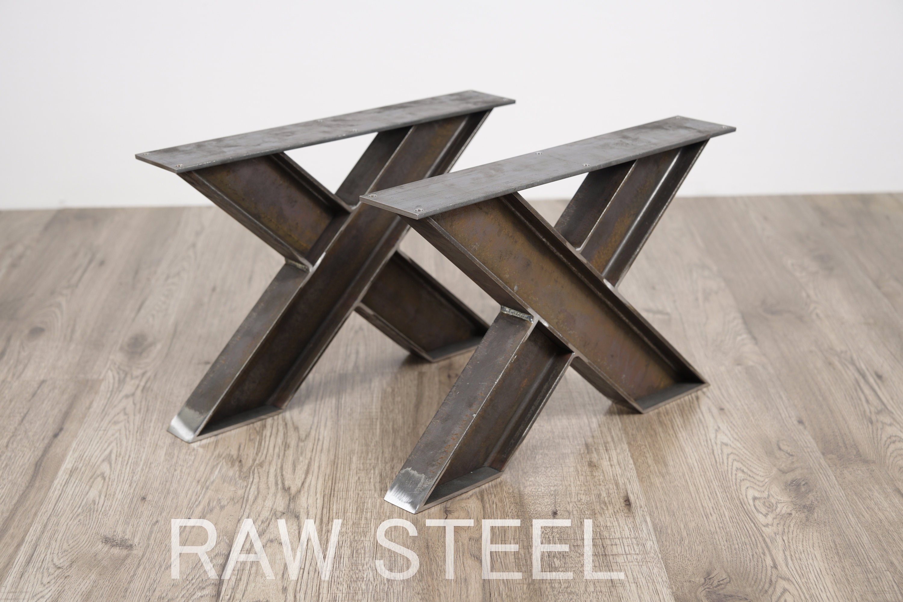 Industrial X Table Legs SET OF 2 Table I-Beam Table Legs | Etsy