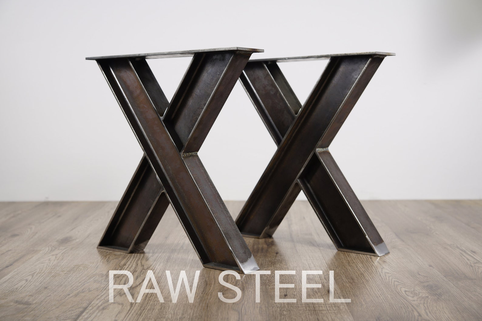 Industrial X Table Legs SET OF 2 Table I-beam Table Legs | Etsy