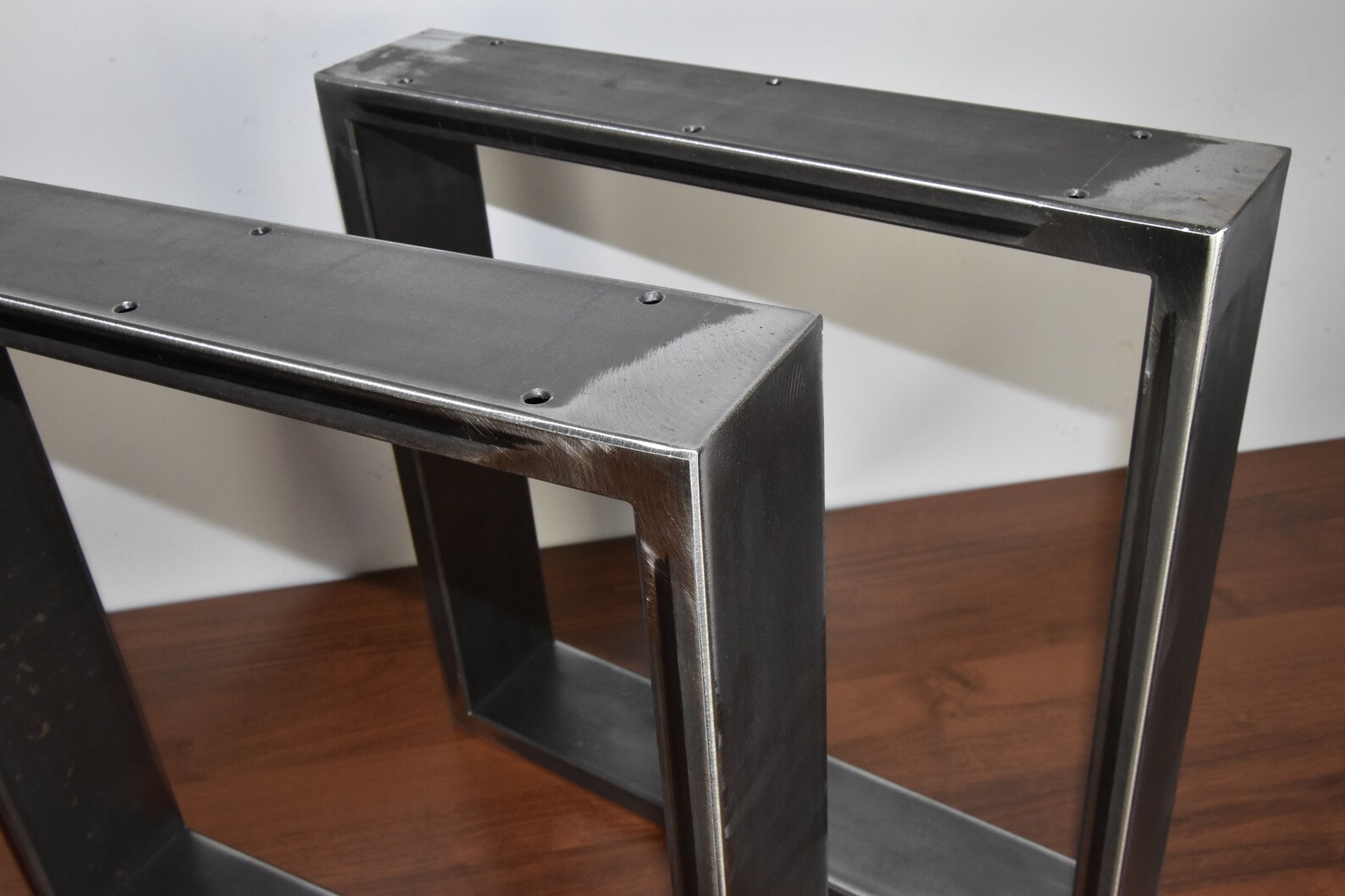 Raw Steel Bench Legs Set of 2 Steel Bench Legs Steel Coffee - Etsy