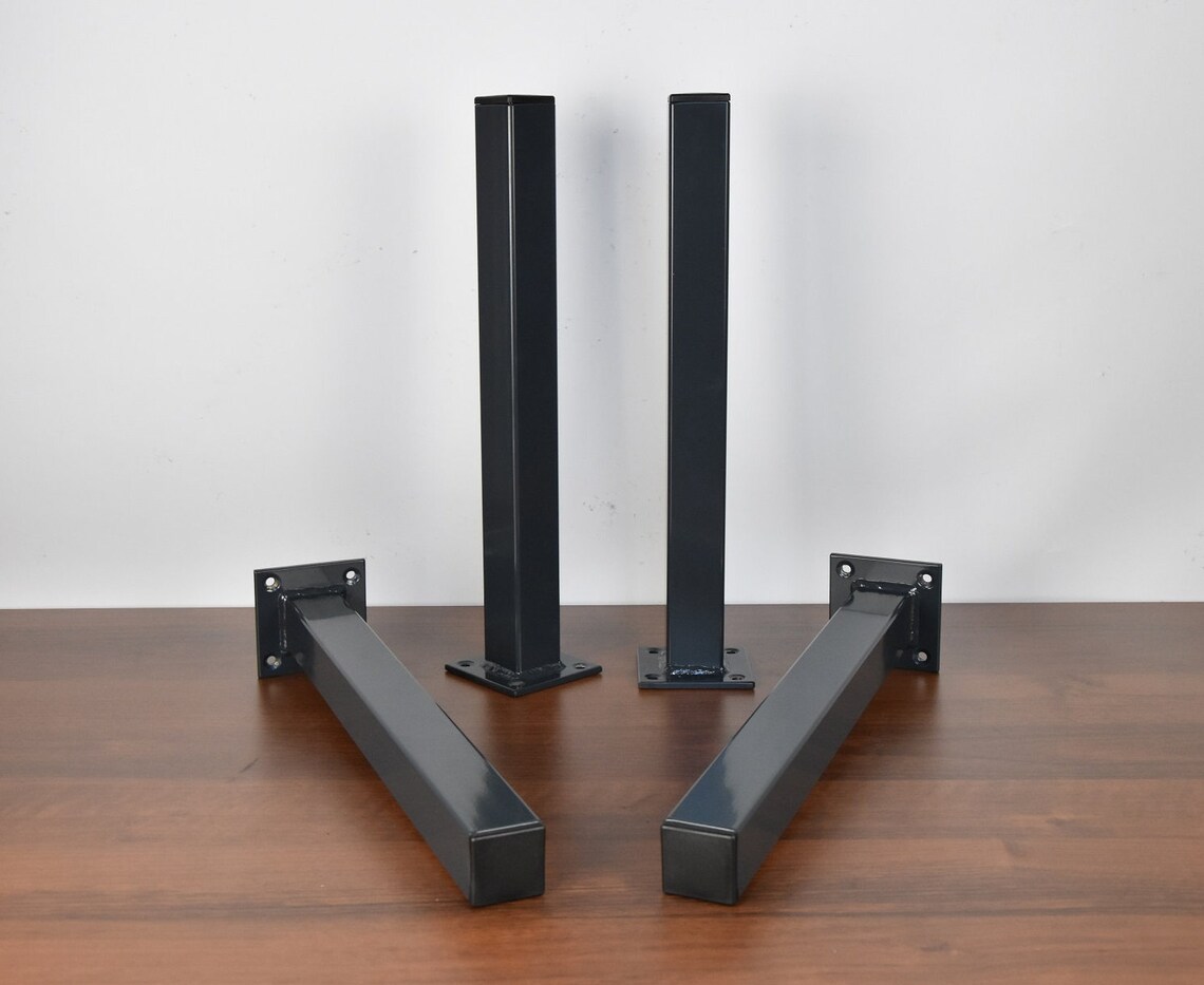 Square Tubing Legs Bench Legs Table Legs Raw Steel Table - Etsy