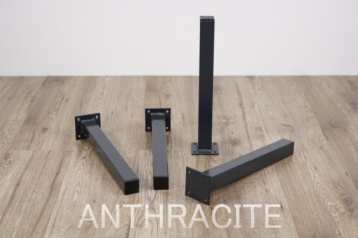 Square Tubing Legs Bench Legs Table Legs Raw Steel Table - Etsy