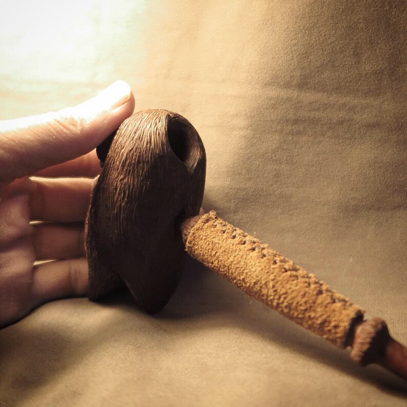 Handmade Wooden Pipe, Face Pipe, Sculpture Pipe, Hand Carved Pipe - Etsy