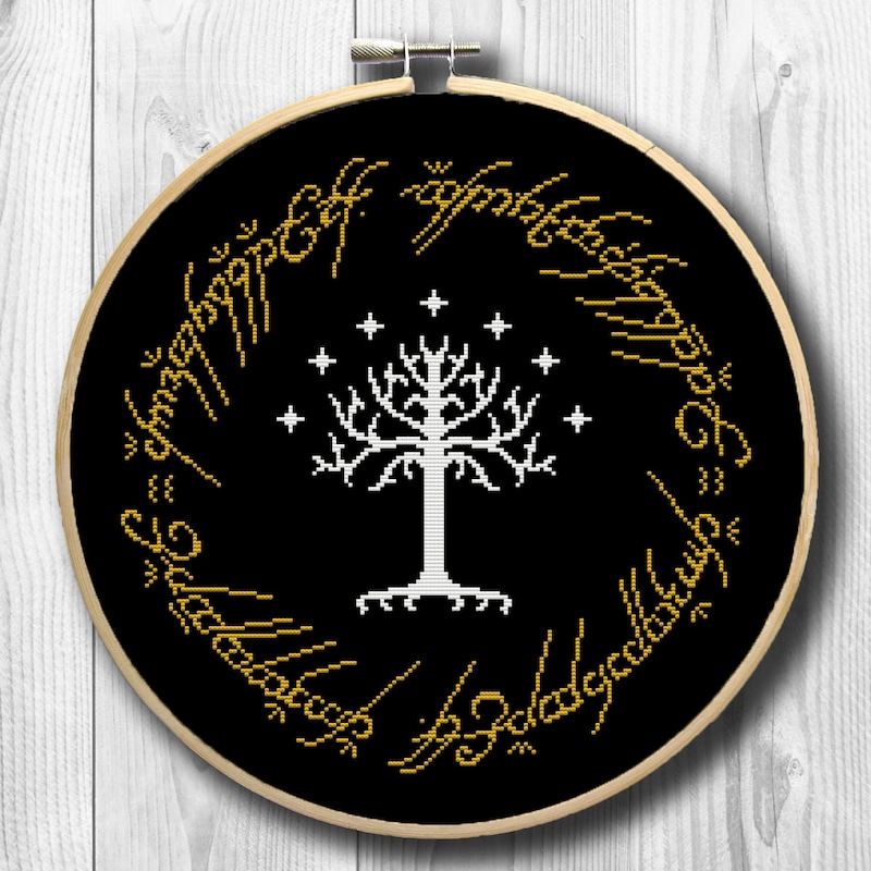 Tolkien Cross Stitch - Etsy
