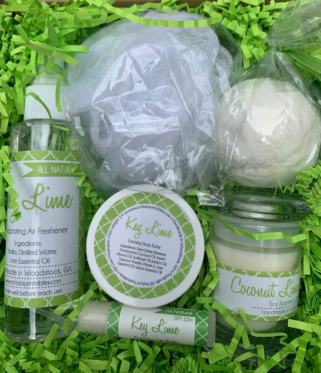 Key Lime Burst Gift Box for Birthday's Mother's Day - Etsy
