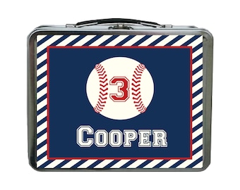 Baseball Lunch Box - Etsy