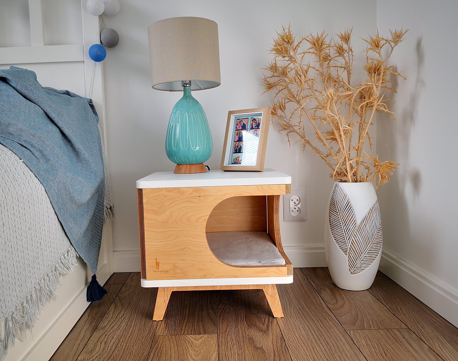Modern Cat House Made From Plywood in Scandinavian Design | Etsy