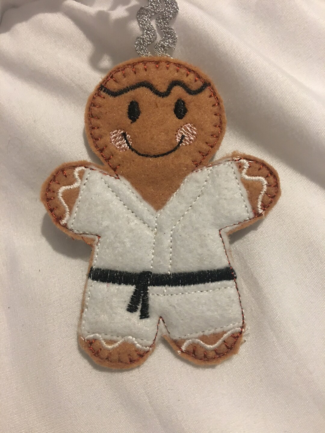 Karate Kid Black Belt Gingerbread Hanging Decoration - Etsy Ireland