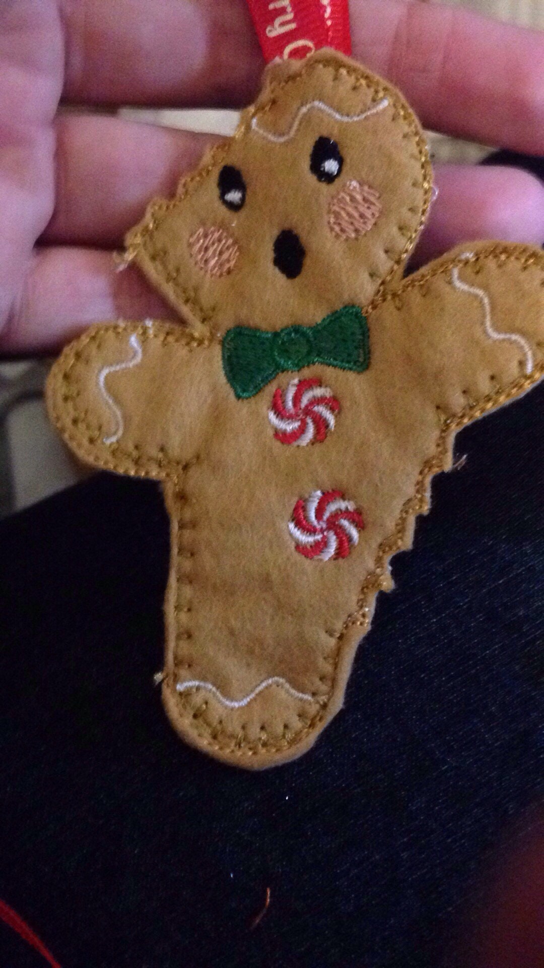 Bitten Ginger Bread Man - Etsy