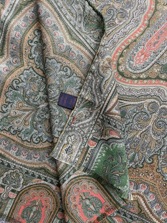 ETRO LONG SCARF stunning novelty classic paisley desi… - Gem