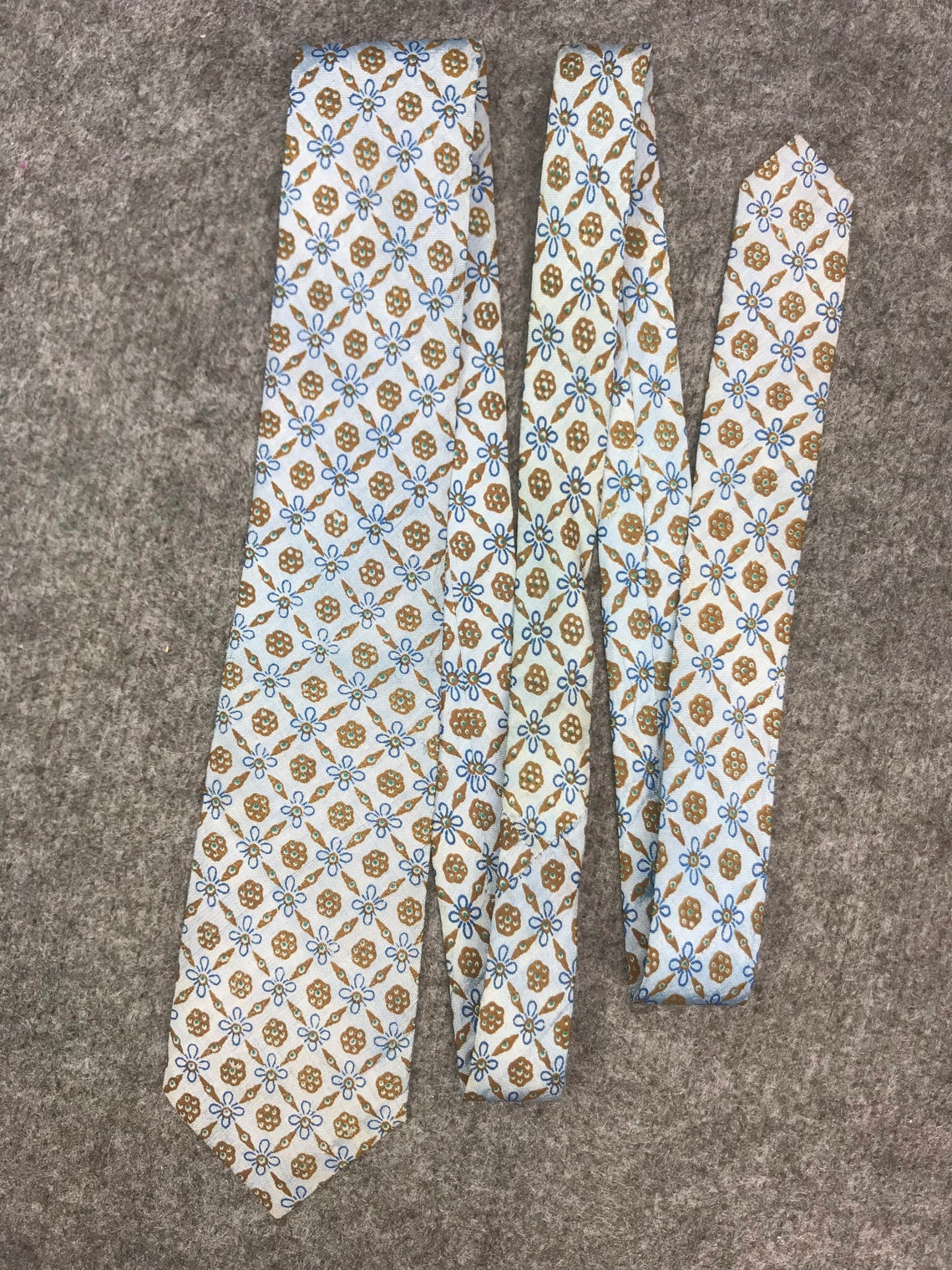 BATIK TIE VINTAGE Stunning Twill Silk Thai Batik Flower Motif - Etsy