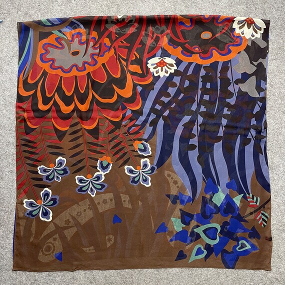 YOSHIE INABA SCARF stunning Japanese's vintage style … - Gem