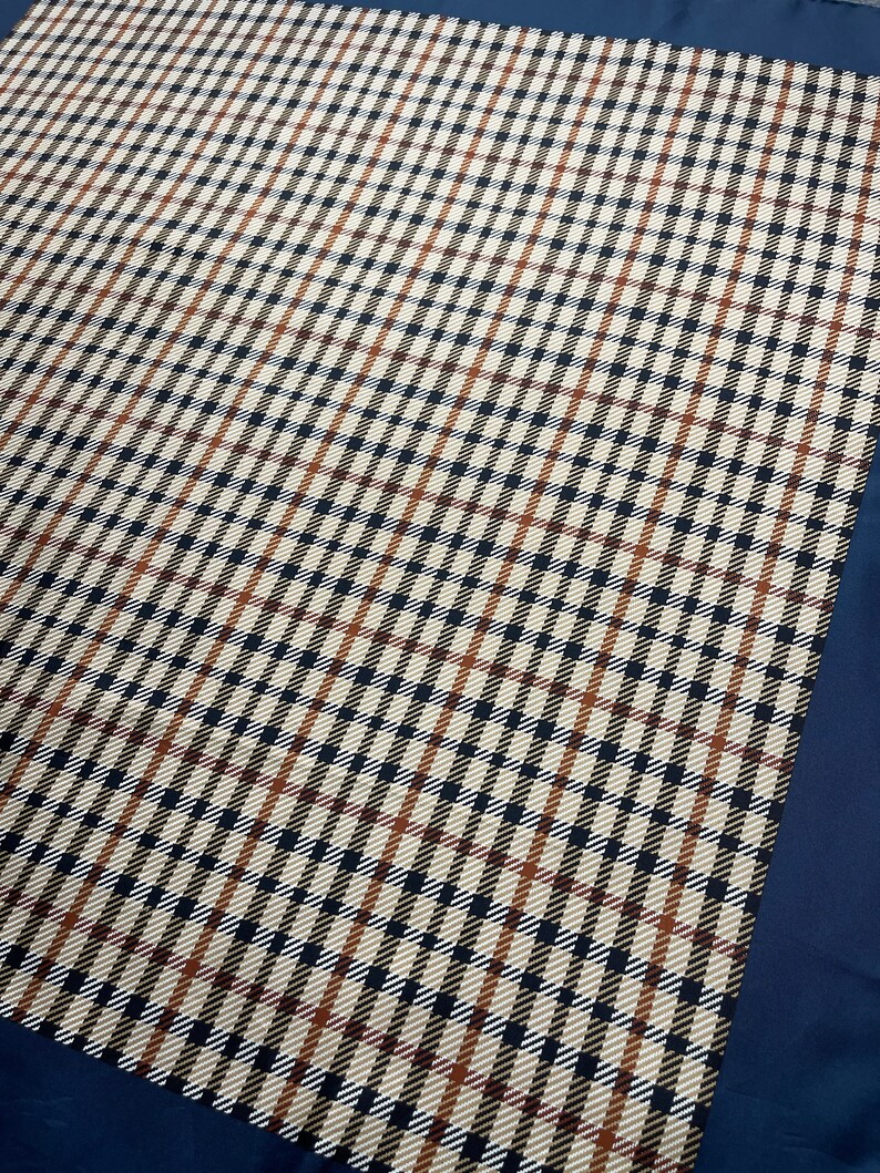 DAKS LONDON SCARF Stunning Stripe Design Twill Silk Vintage Silk ...