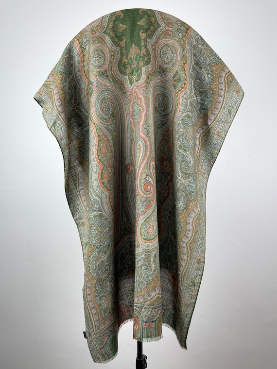 ETRO LONG SCARF stunning novelty classic paisley desi… - Gem