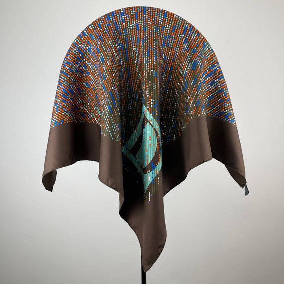 CHRISTIAN DIOR SCARF stunning Dior vintage abstract d… - Gem