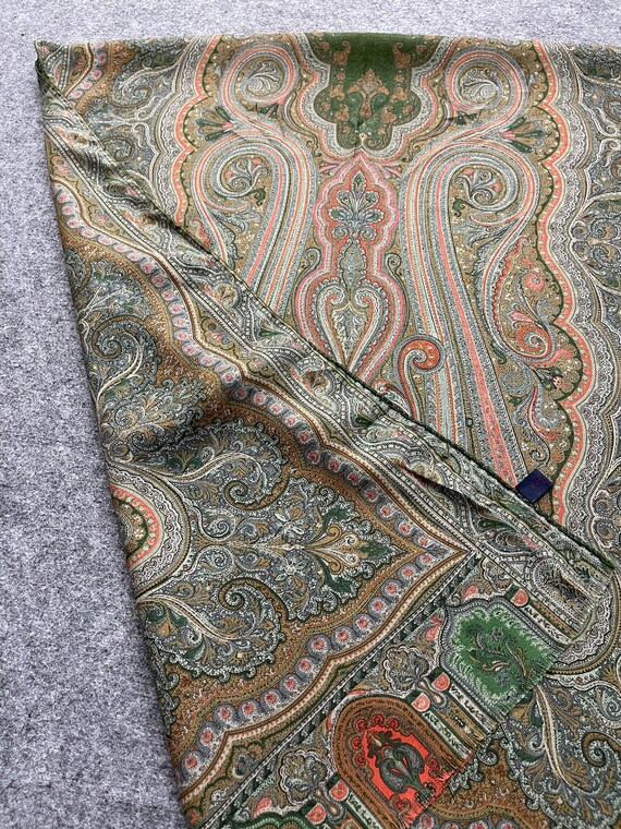 ETRO LONG SCARF stunning novelty classic paisley desi… - Gem