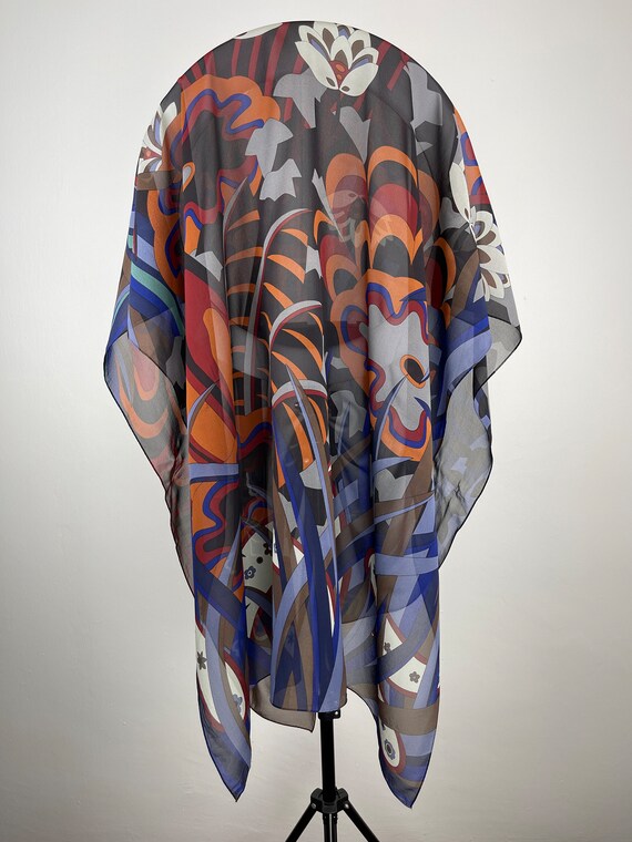 YOSHIE INABA SCARF stunning Japanese's vintage style … - Gem