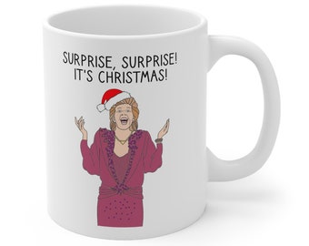 Surprise Surprise Lady Cilla Black Christmas Card ITV Campy Trending ...