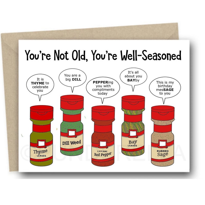 Funny Cook Birthday Card - Etsy
