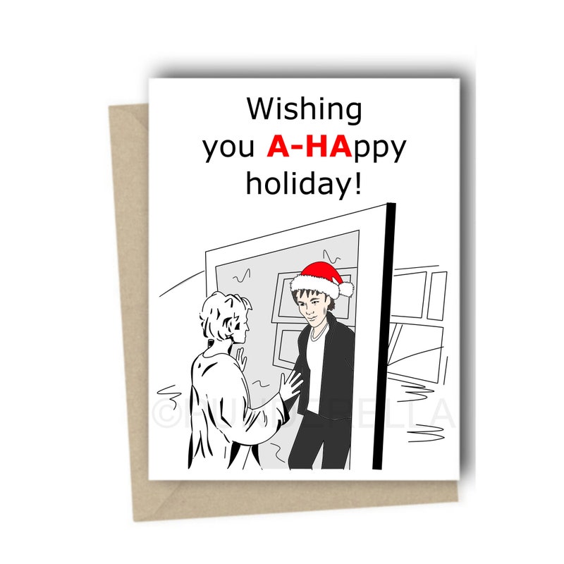 Christmas Card Pun Music - Etsy