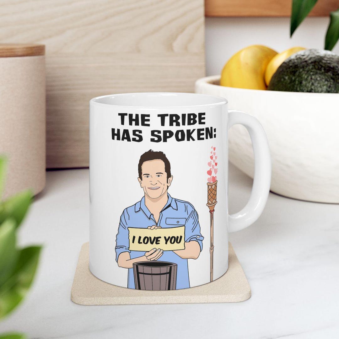 Survivor Mug I Love You TV - Immunity Idol Challenge the Tribe Has ...