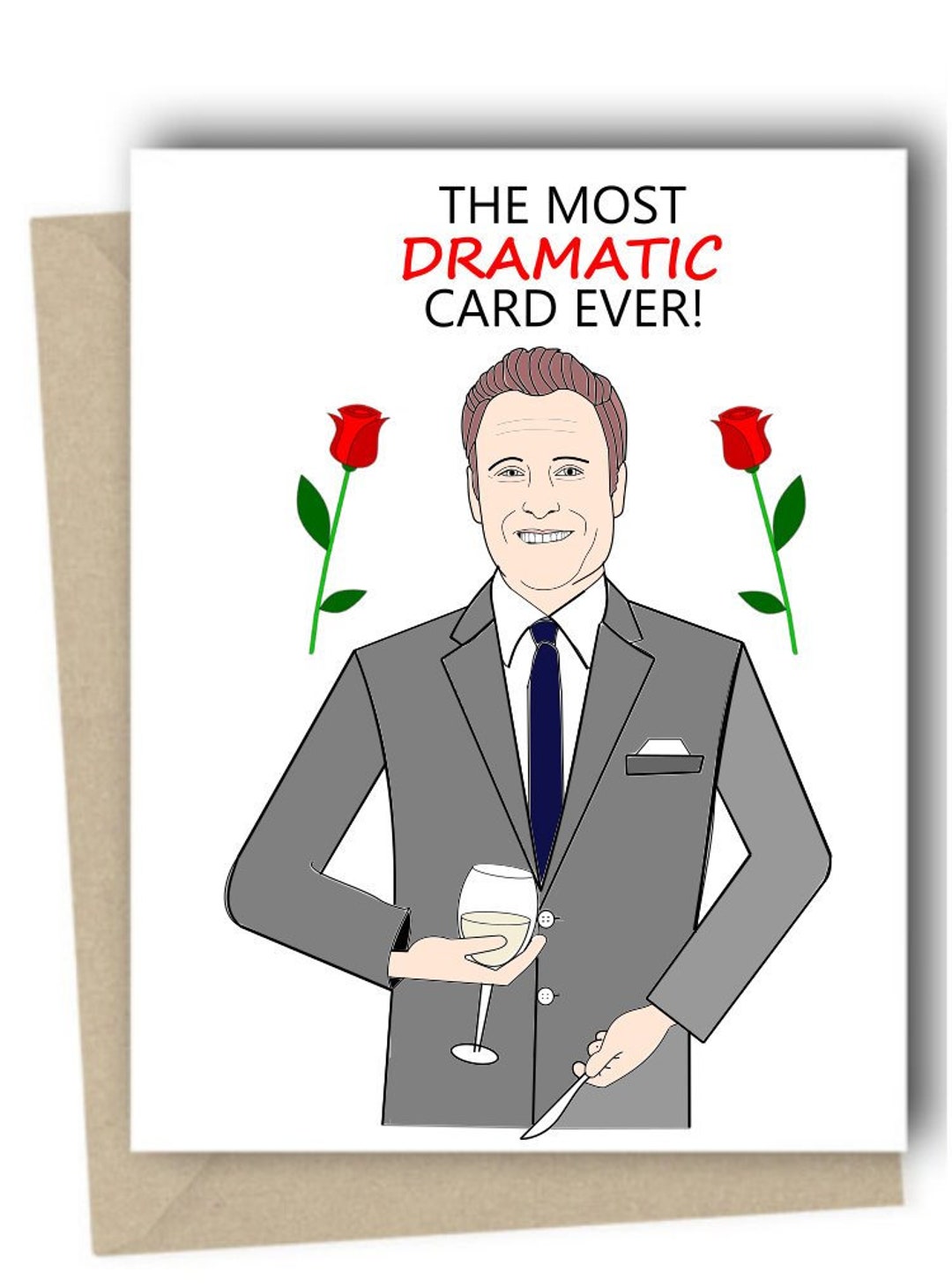 The Bachelor Greeting Card Birthday Card -bachelorette TV Show ABC ...