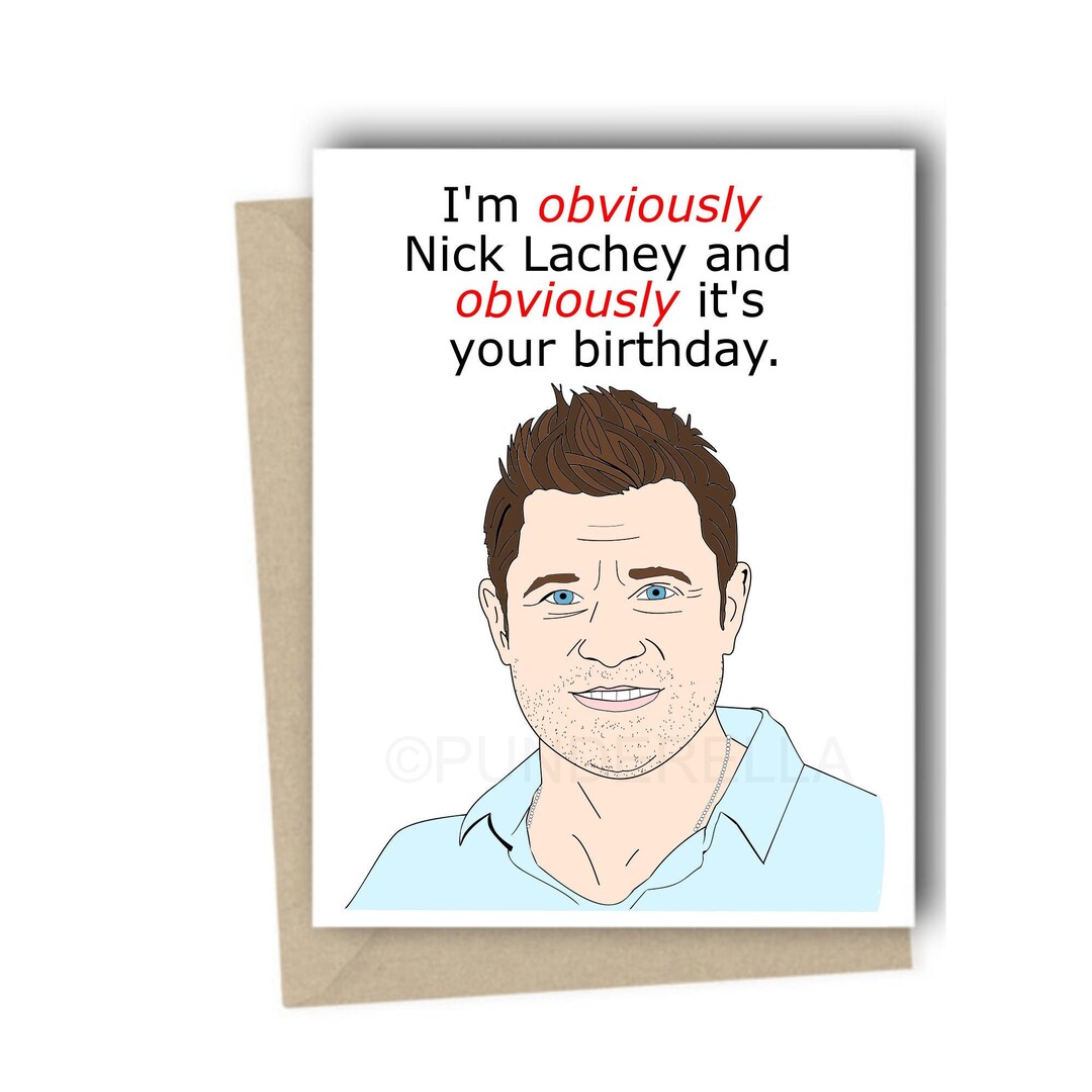 Love is Blind Birthday Card - Tv Show Card Netflix Bachelor Nick Lachey ...