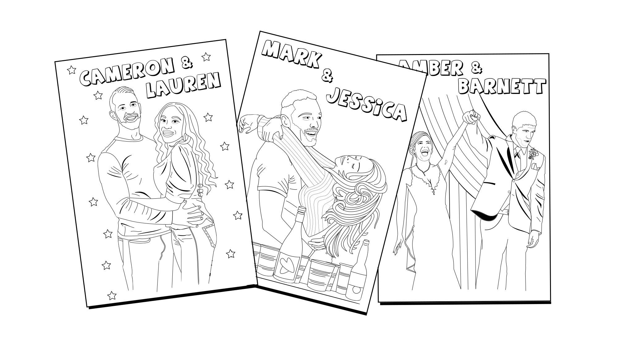 Love is Blind Coloring Book Netflix 2nd Edition TV Show the | Etsy