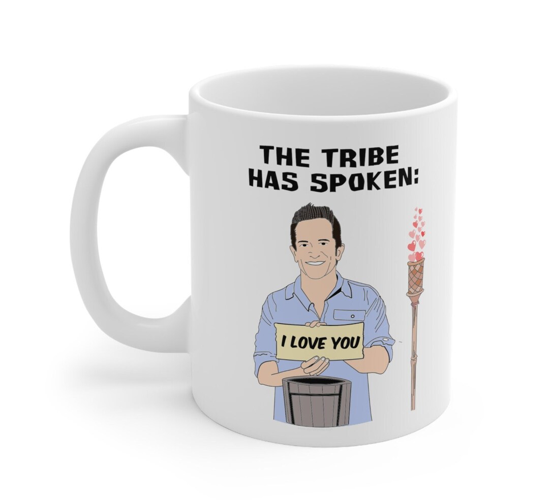 Survivor Mug I Love You TV Immunity Idol Challenge the Tribe Has Spoken ...