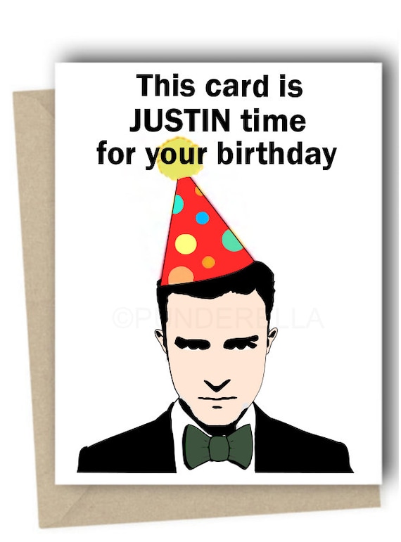 Justin Timberlake Happy Birthday Meme