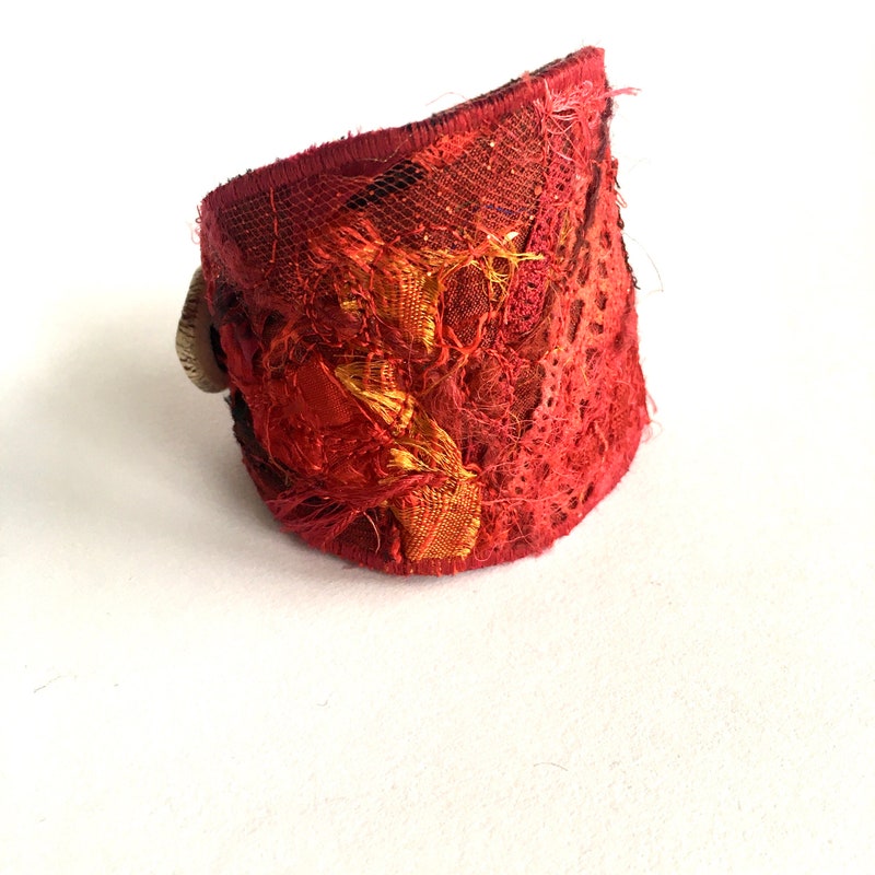Textile Cuff - Etsy