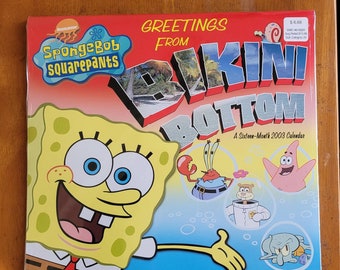 Spongebob Daily Calendar - Etsy