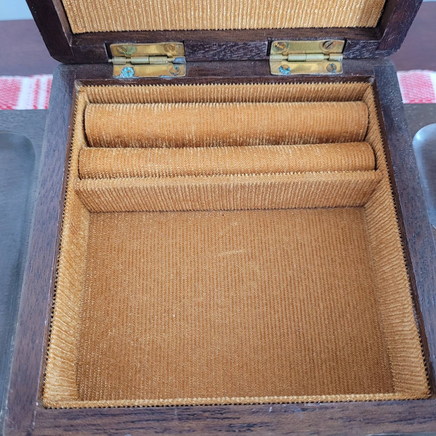 MCM Wooden Leather Dresser Valet Japan - Etsy