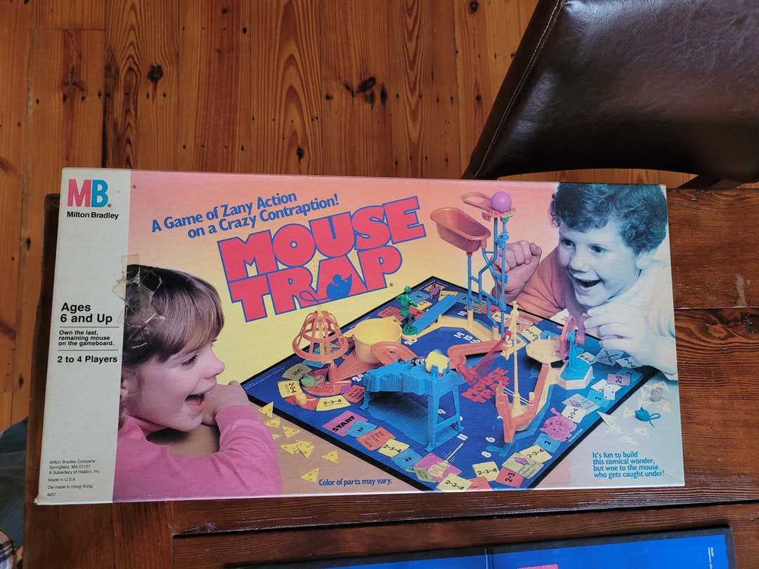 Mouse Trap Game 1986 Milton Bradley - Etsy