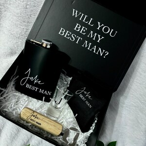 Personalised Best Man Proposal Gift Box - Etsy UK