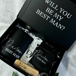 Personalised Best Man Proposal Gift Box - Etsy UK