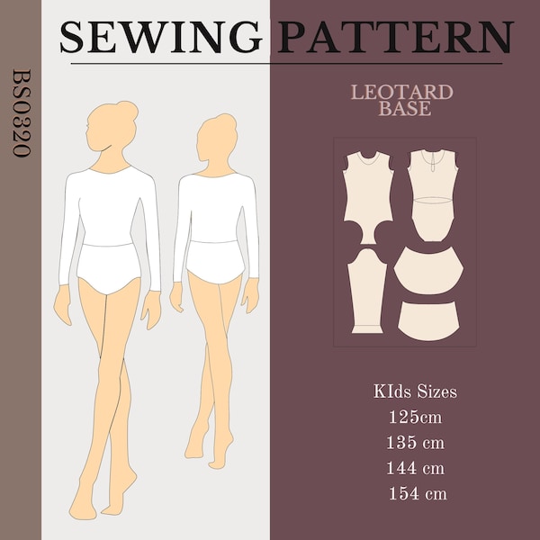 Leotard Pattern - Etsy