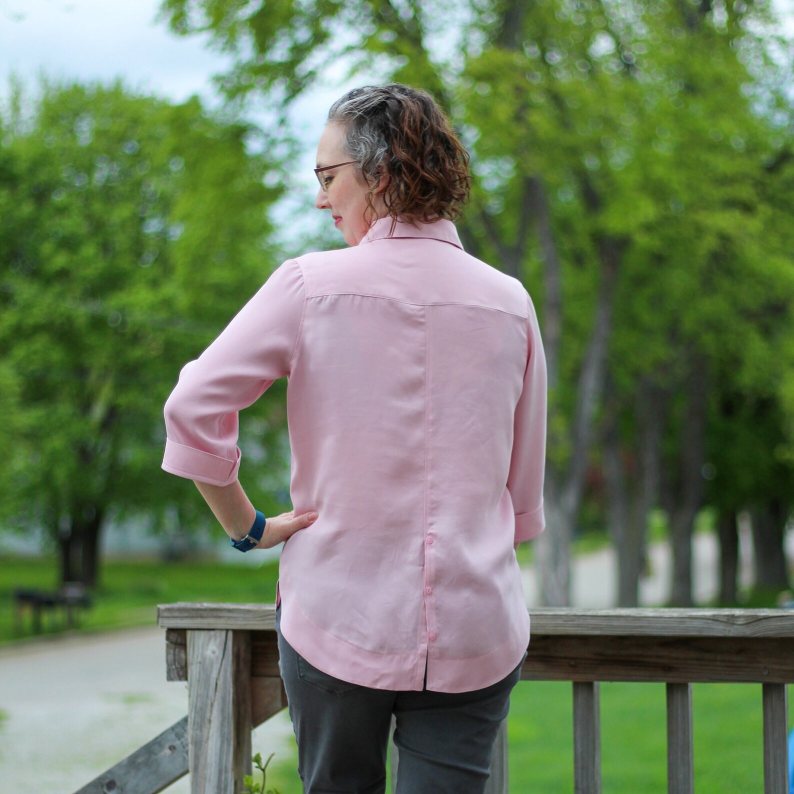 Shirt Sewing Pattern for Woman With Button Down Collar and - Etsy