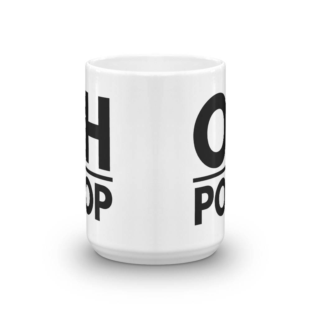 Oh Poop Coffee Mug - Etsy