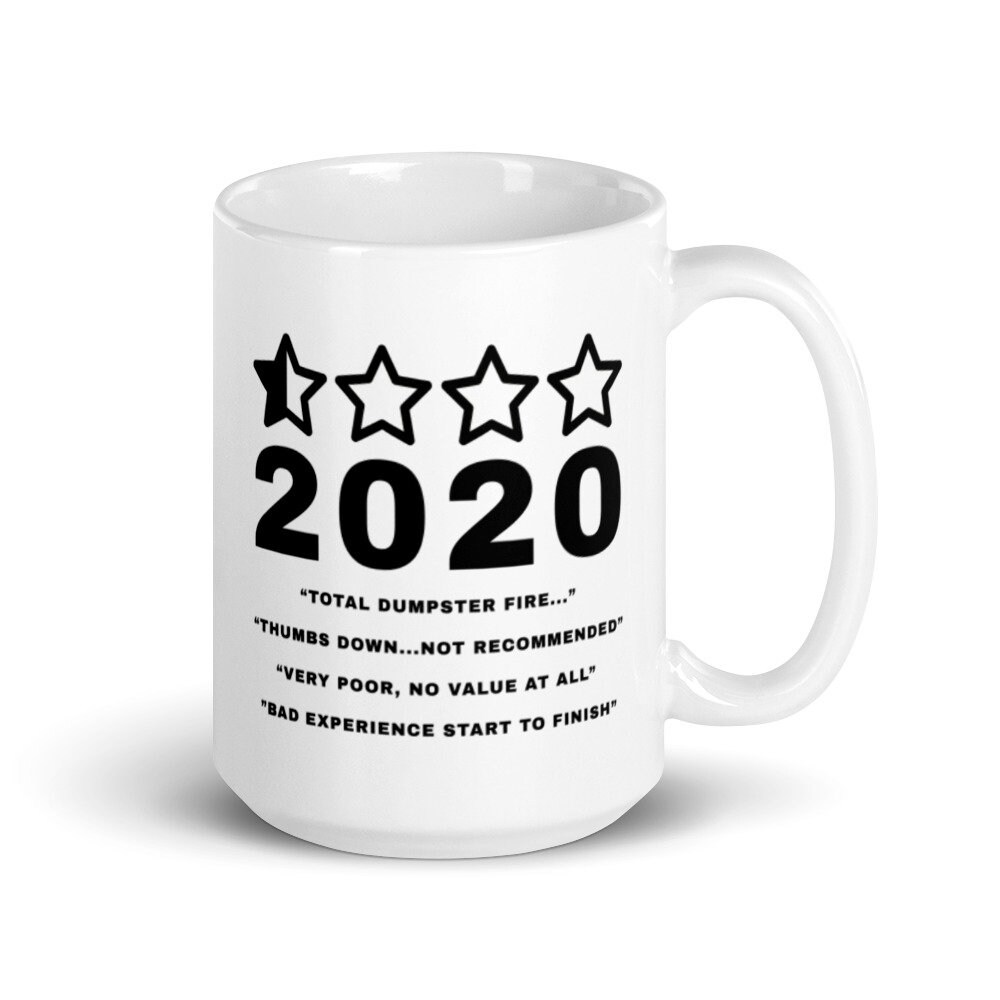 2020 Bad Review Coffee Mug, 2020 Bad Review Tea Cup, Funny 2020 Coffee ...