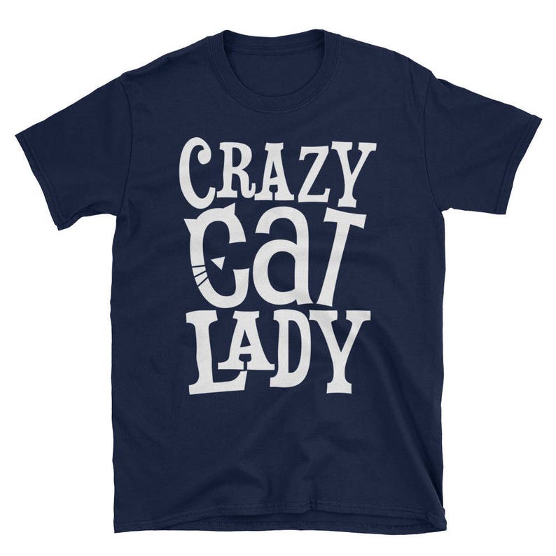 Crazy Cat Lady Unisex T-shirt - Etsy