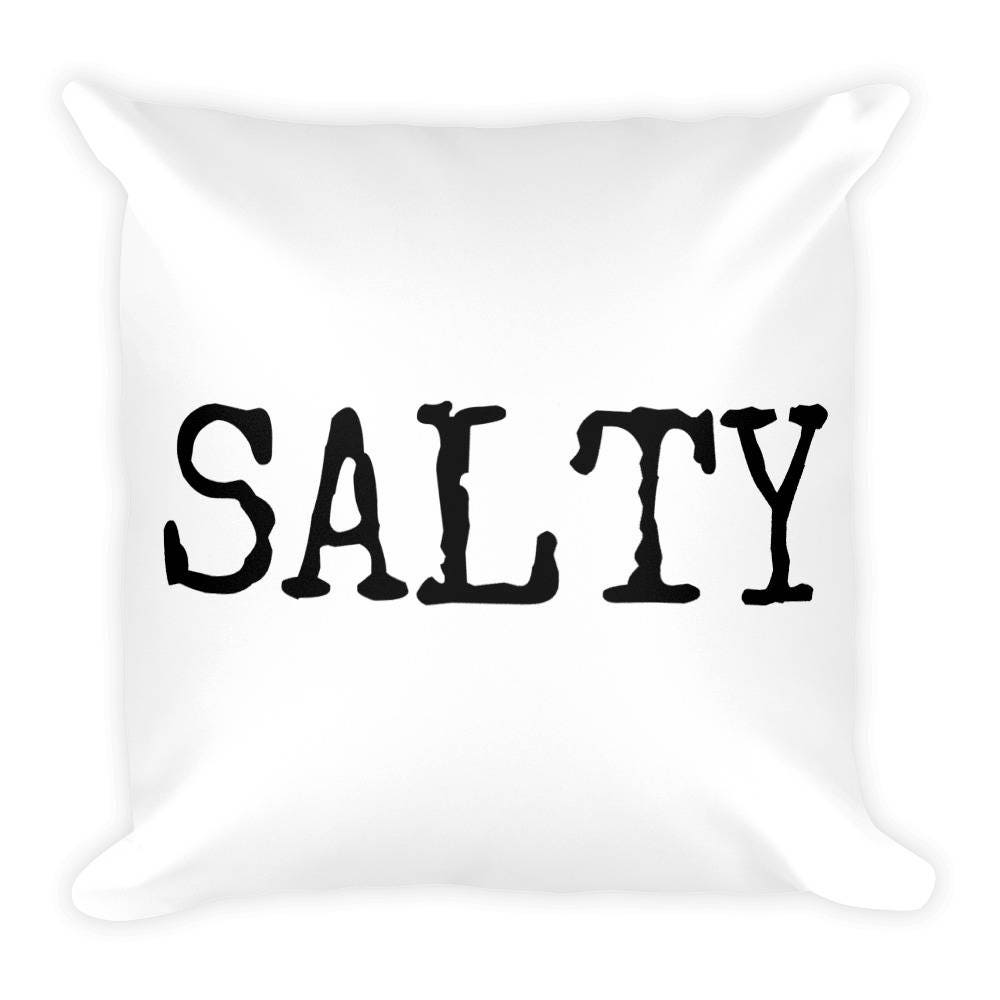 Salty Unique 18 X 18 Square Pillow | Etsy
