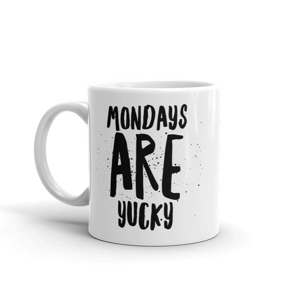 Los lunes son Yucky Coffee y Tea Sarcastic Funny Mug - Etsy España