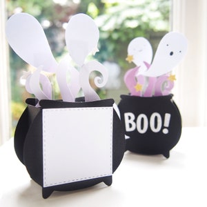 Pop-up Halloween 3D Cauldron Card | Handmade - Etsy