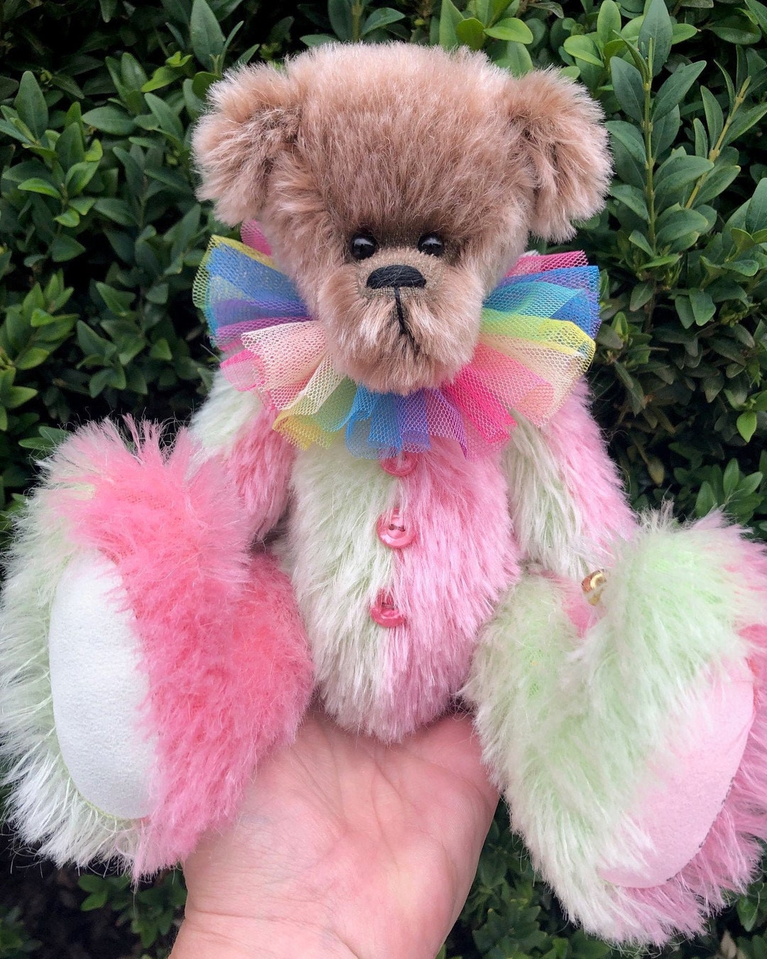 Trix Collectible Teddy Bear Jester Bear - Etsy